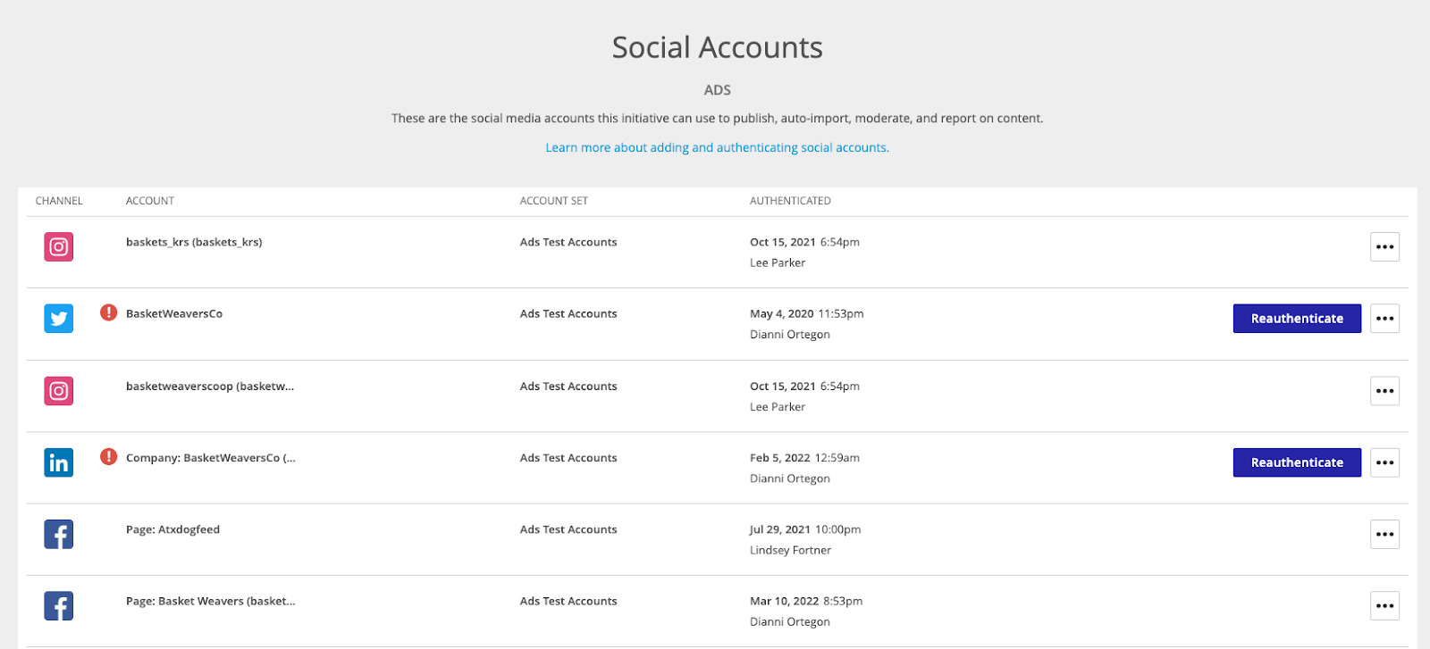 Now available: Improvements to Re-auth notifications of social accounts ...